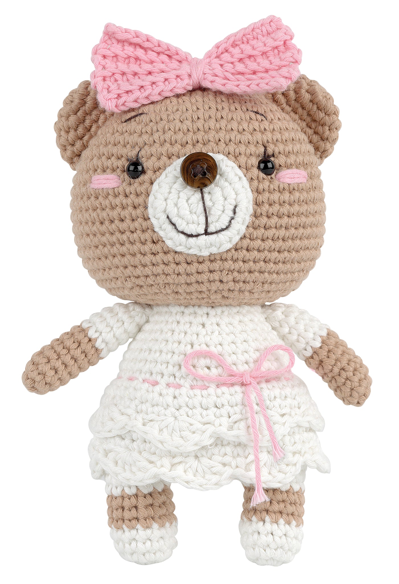 Knitty Critter Crochet Wedding Bears - Bertha Bride – Readicut