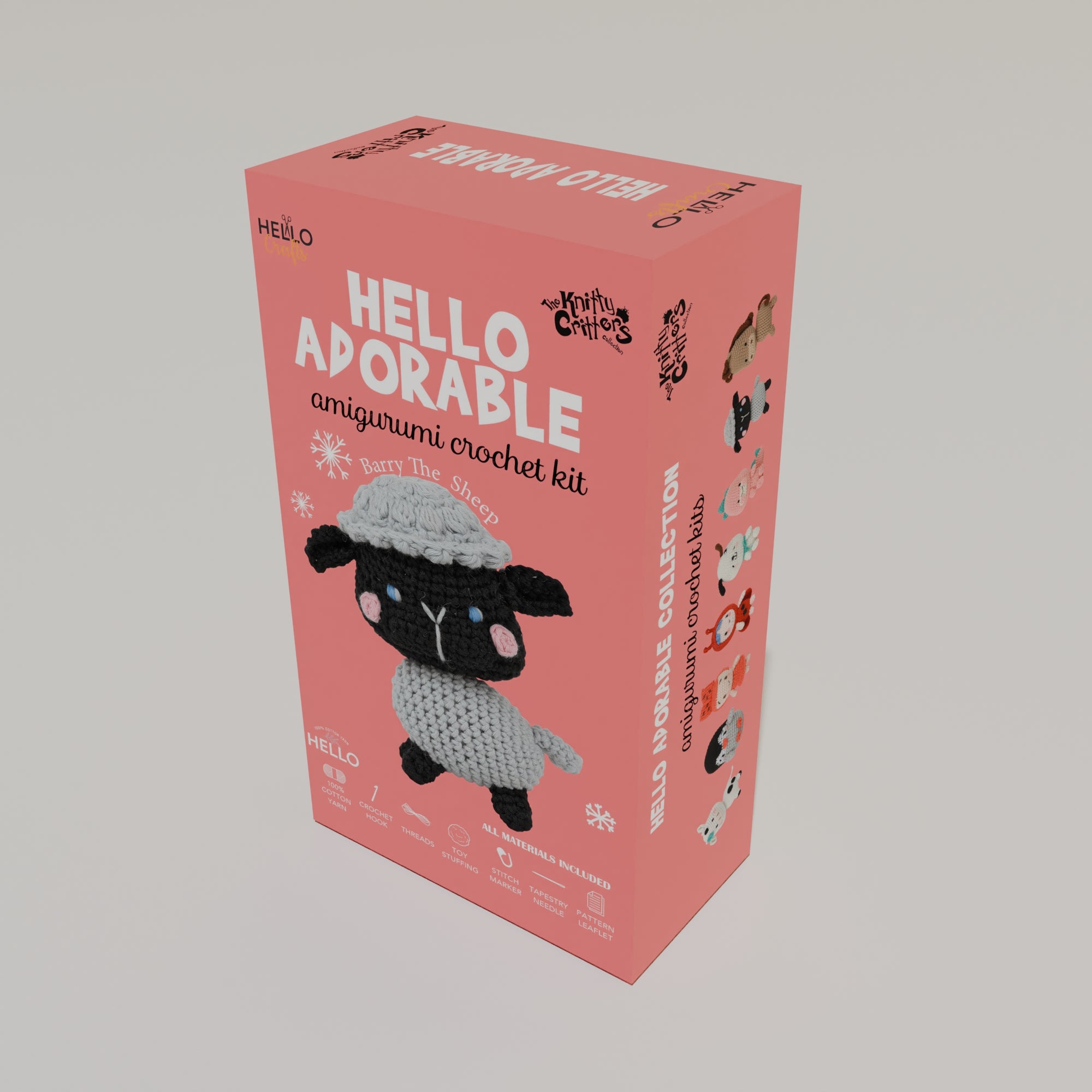 Knitty Critters - Adorables - Barry The Sheep – Readicut