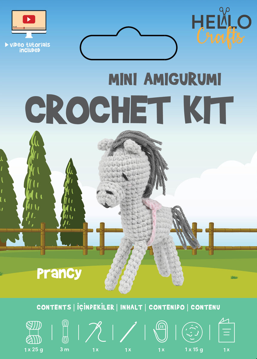 Mini Amigurumi Crochet Kit - Prancy – Readicut