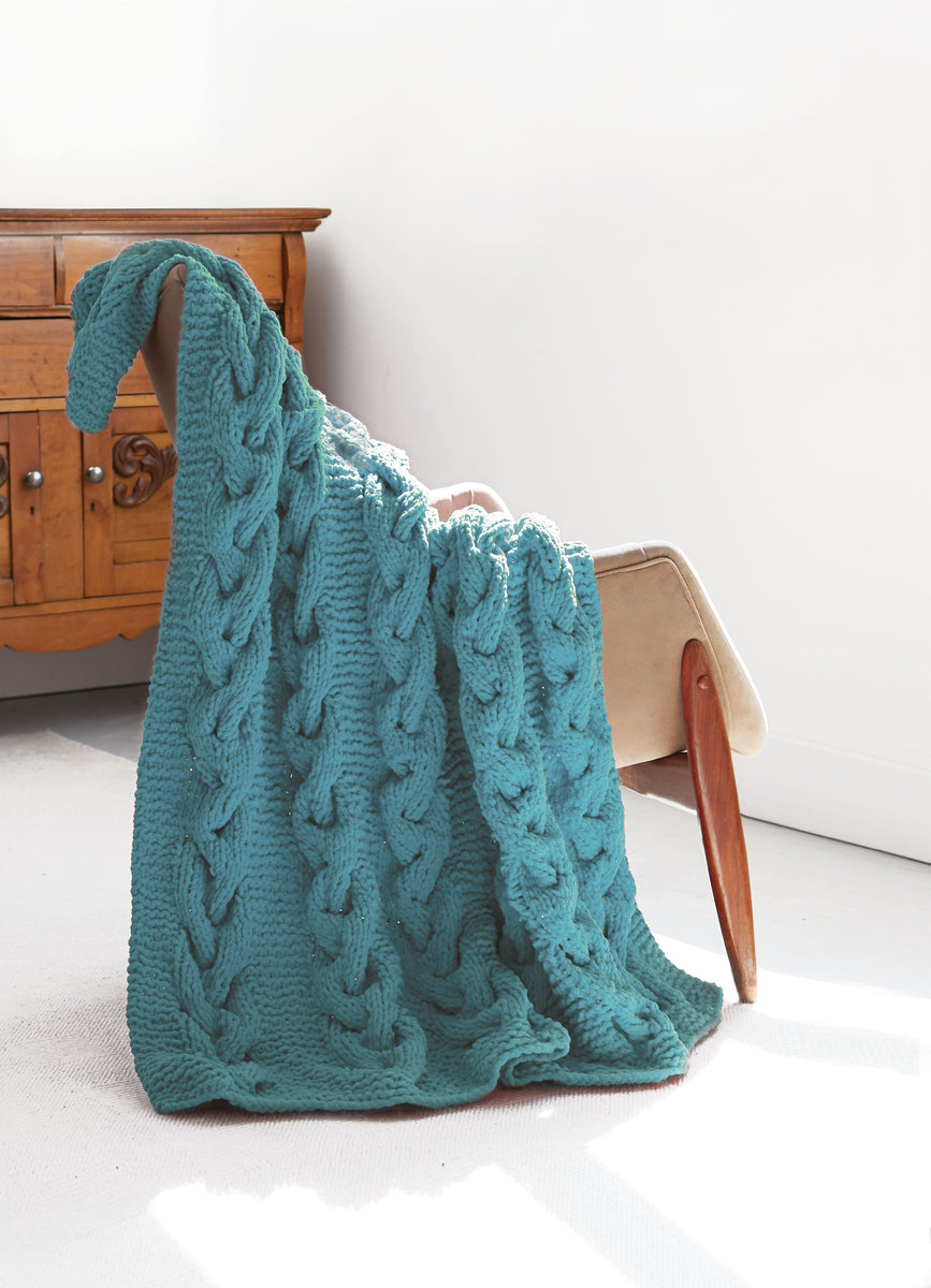 KNITTING PATTERN - Cable Afghan – Readicut