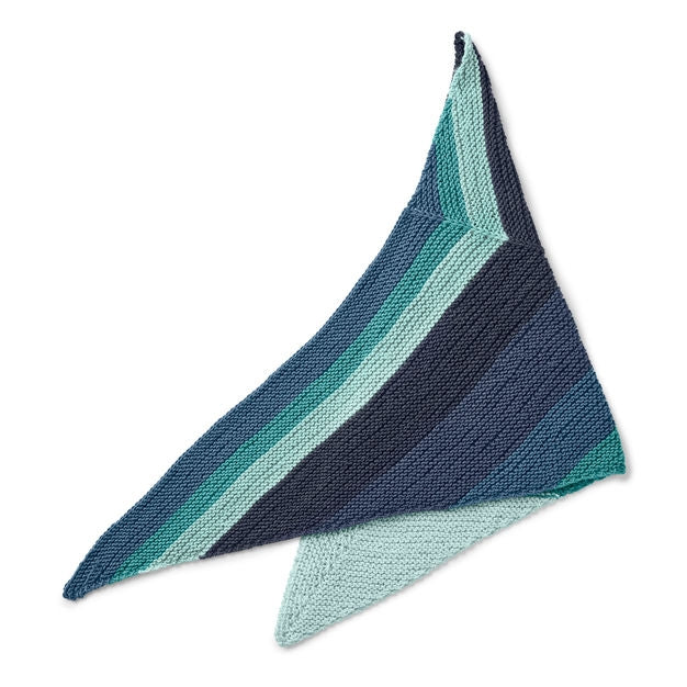 KNITTING PATTERN - Caron x Pantone Asymetrical Knit Shawl – Readicut