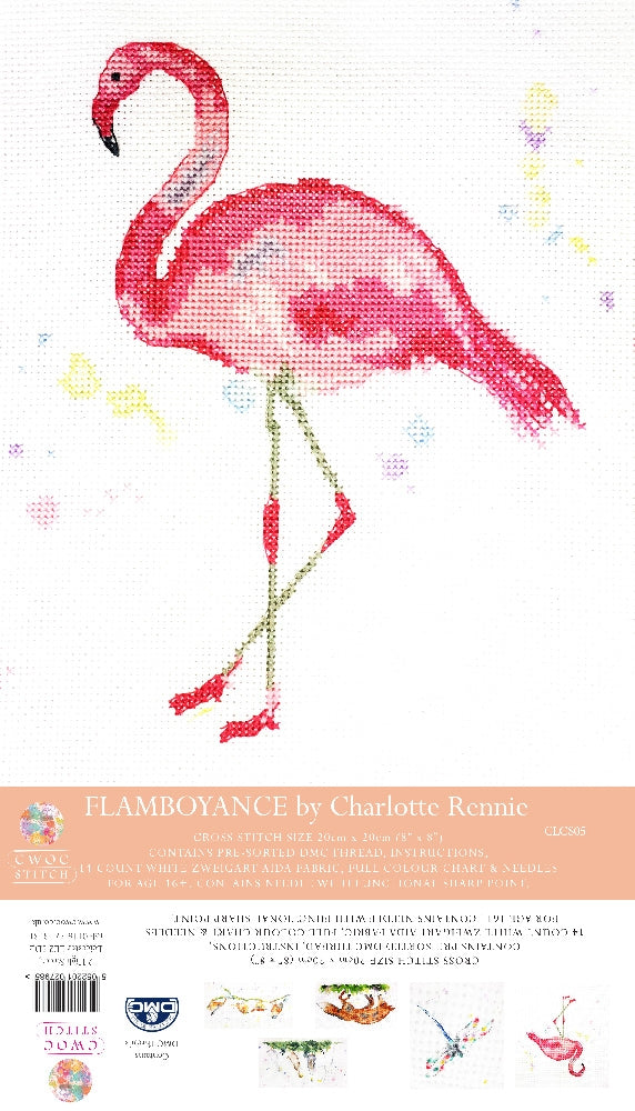 Charlotte Rennie Counted Cross Stitch - Flamboyance – Readicut