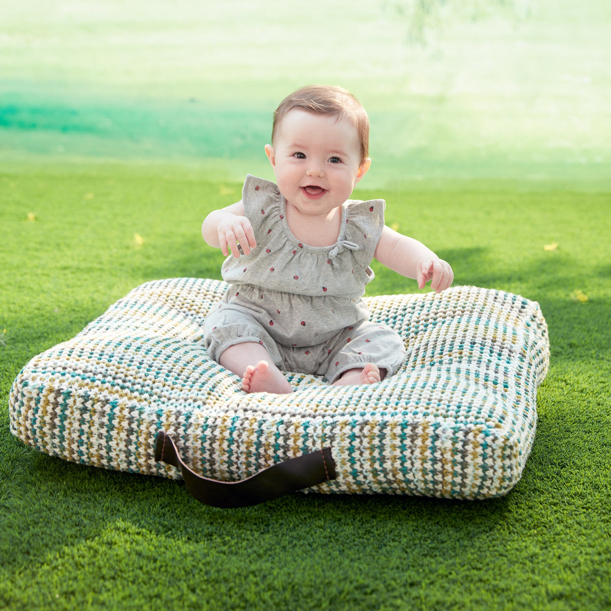 KNITTING PATTERN Lily Sugar 'n Cream Handy Square Knit Pattern – Readicut